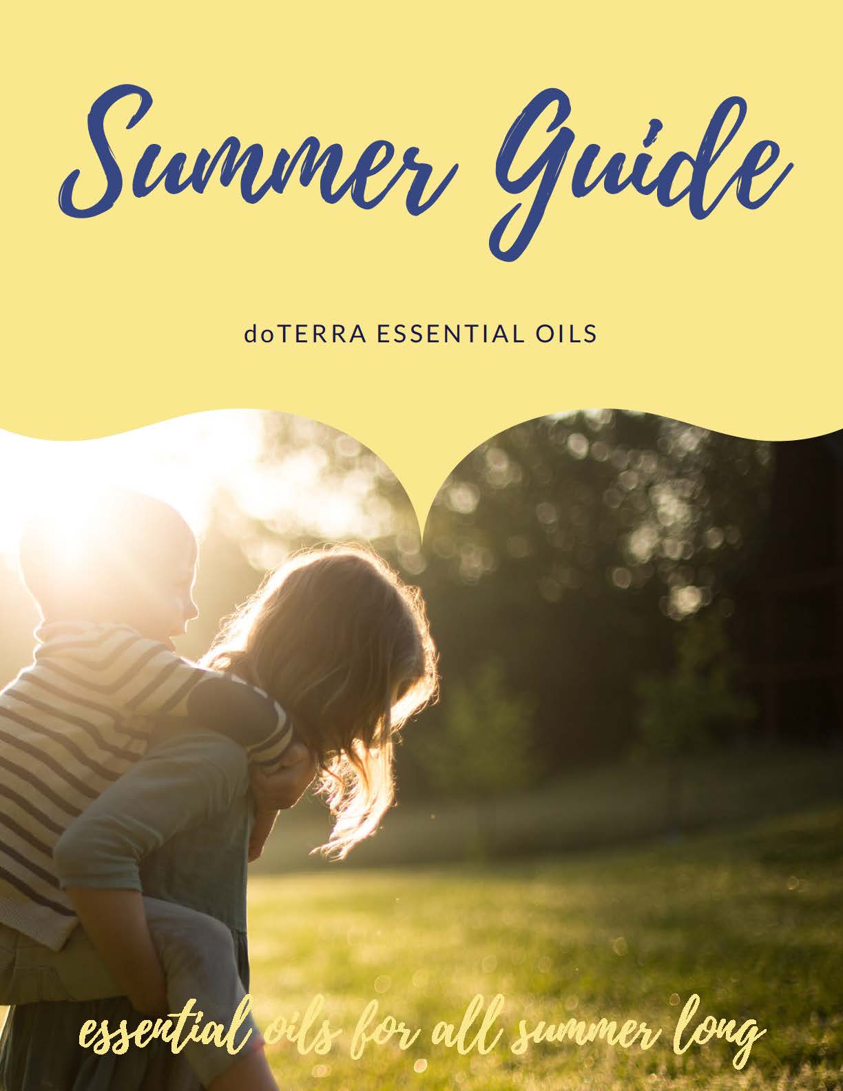 Summer Guide to Essential Oils